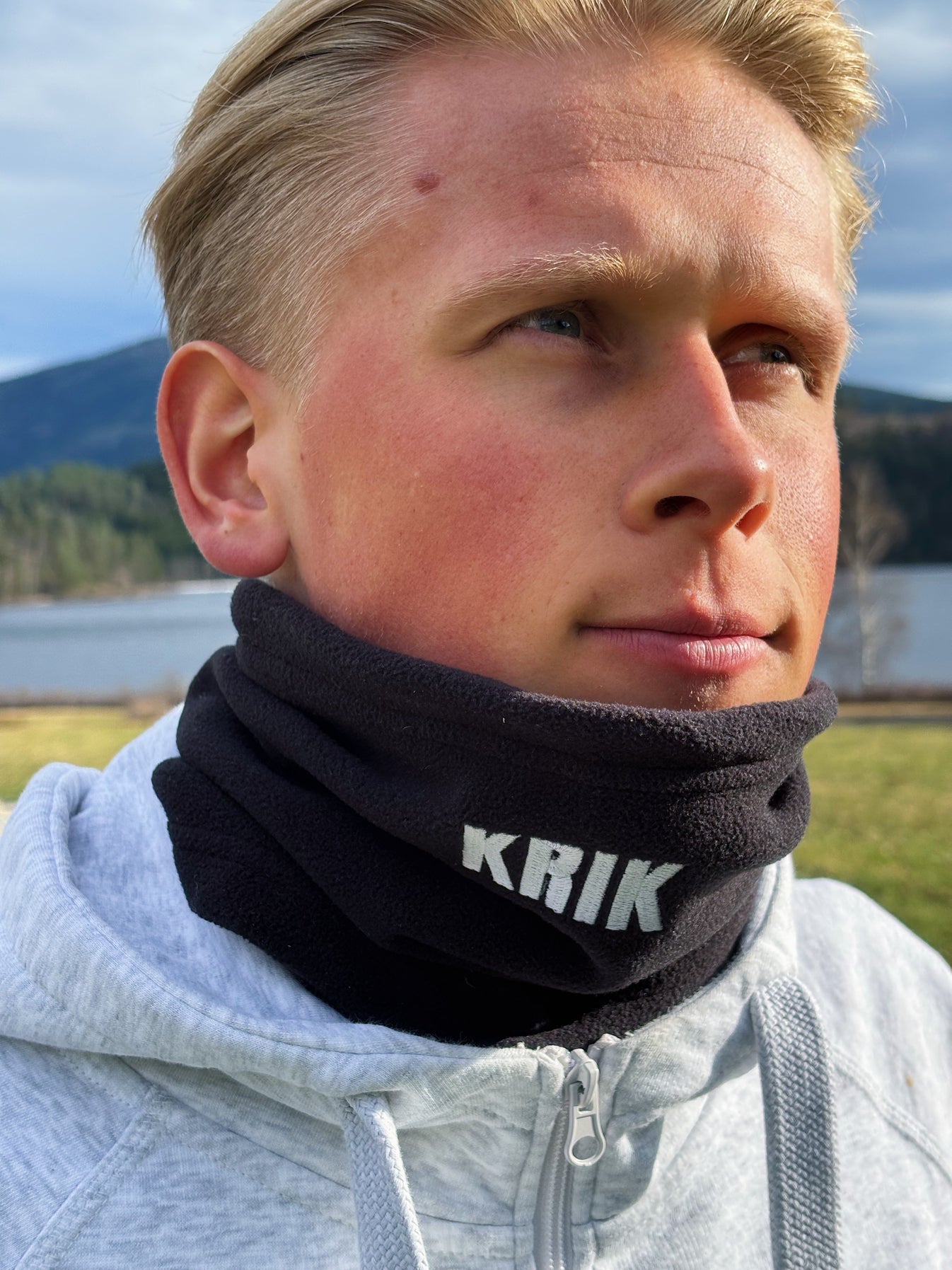 KRIK-fleece buff – KRIKbutikken